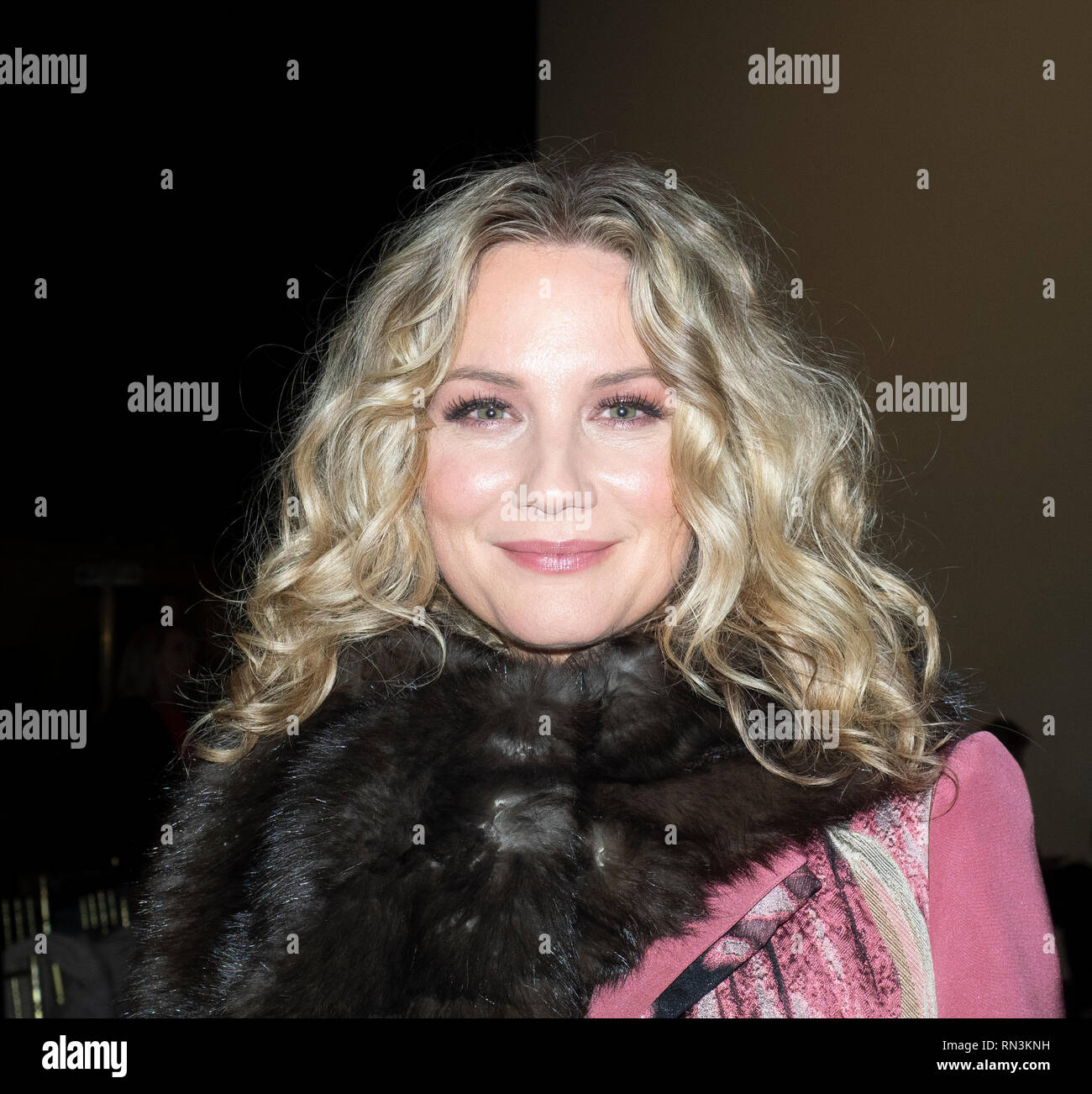 New York, NY, USA - February 11, 2019: Jennifer Nettles on the front ...