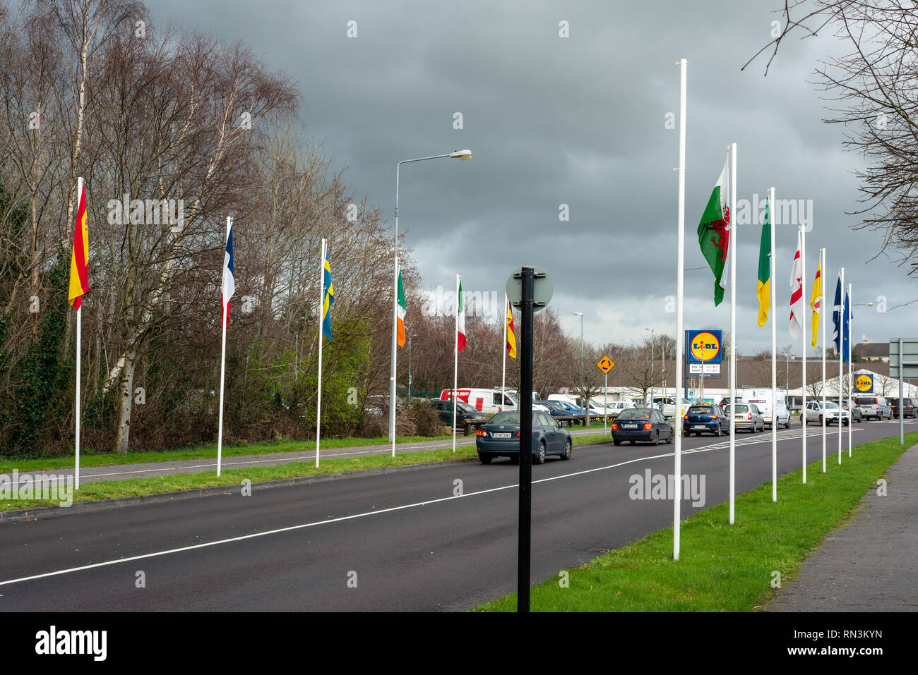County flags of ireland hi-res stock photography and images - Alamy