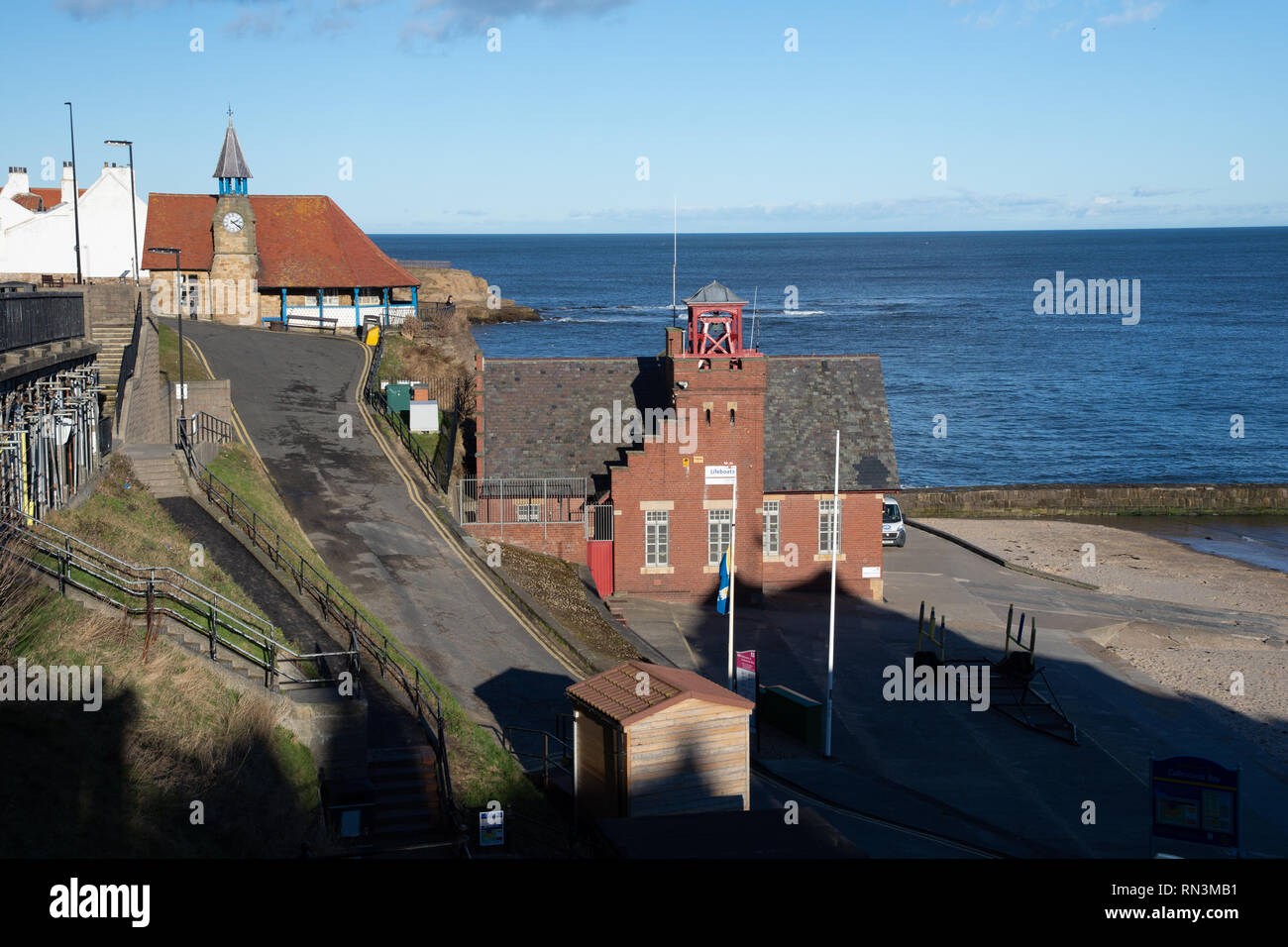 Cullercoats lifeboat hi-res stock photography and images - Alamy