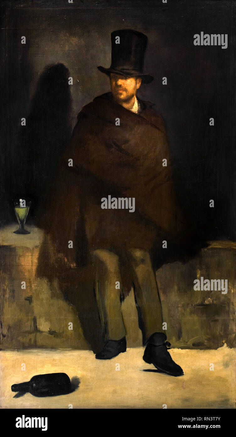 The absinthe drinker 1859 oil art hi-res stock photography and images ...
