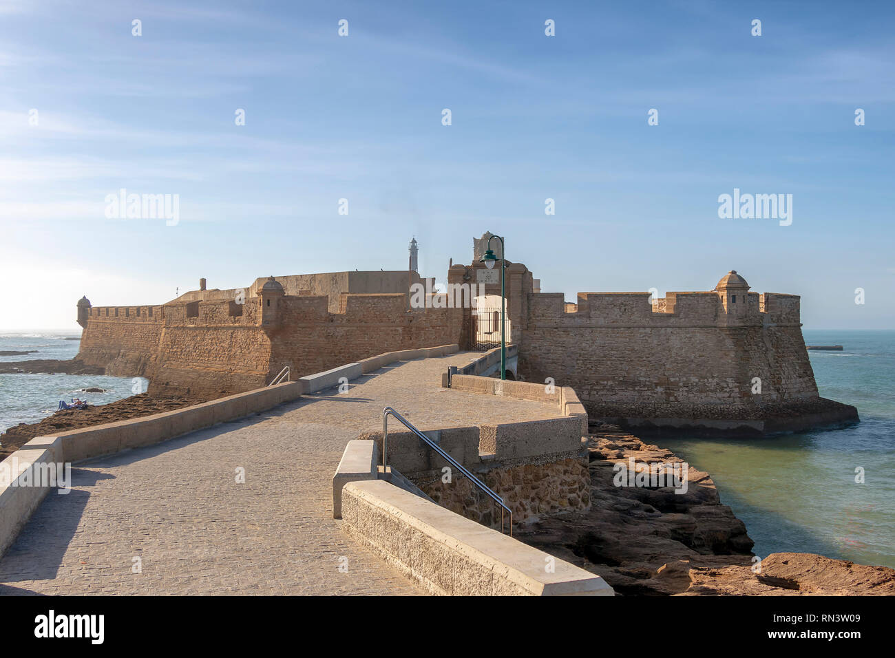 Ancient castle in caleta de hi-res stock photography and images - Alamy
