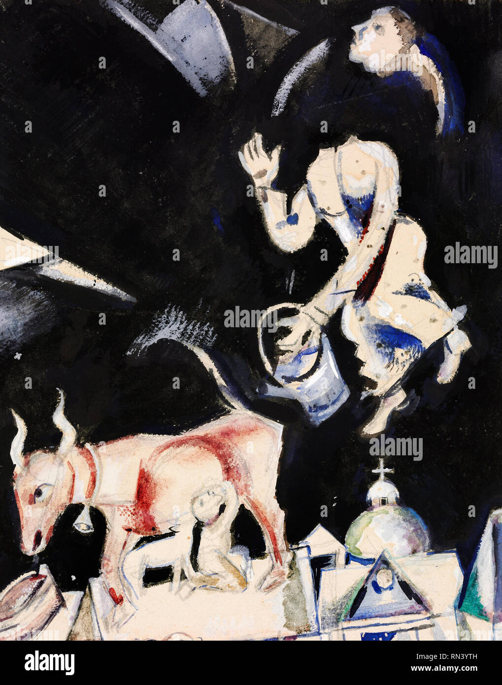 Chagall painting hi-res stock photography and images - Alamy