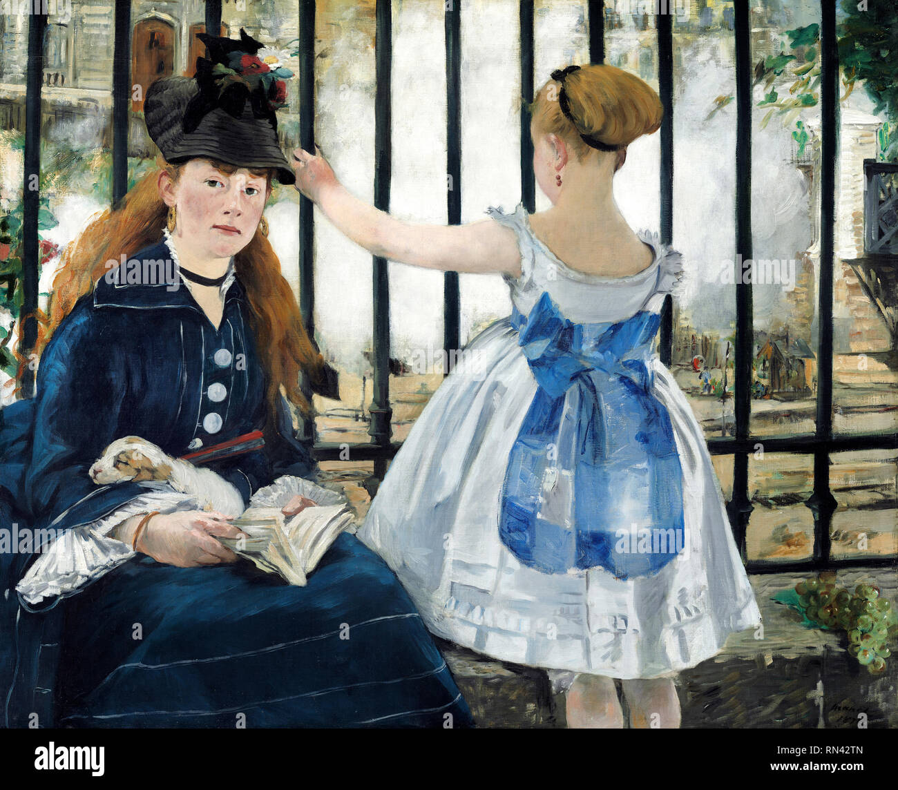 Painting edouard manet the railway hi-res stock photography and images ...