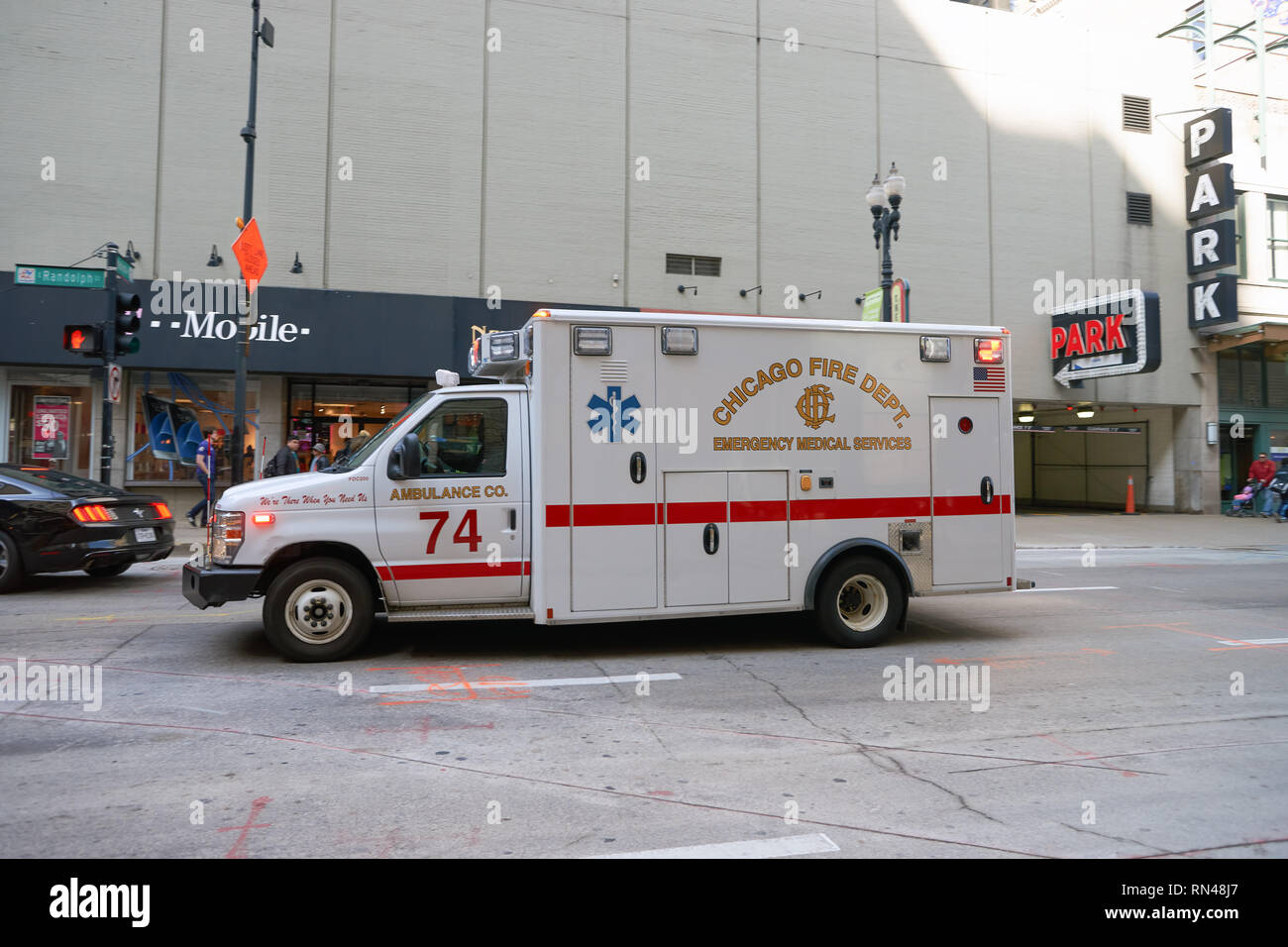 Chicago Fire Department Ambulance Chicago Fire Department, IL