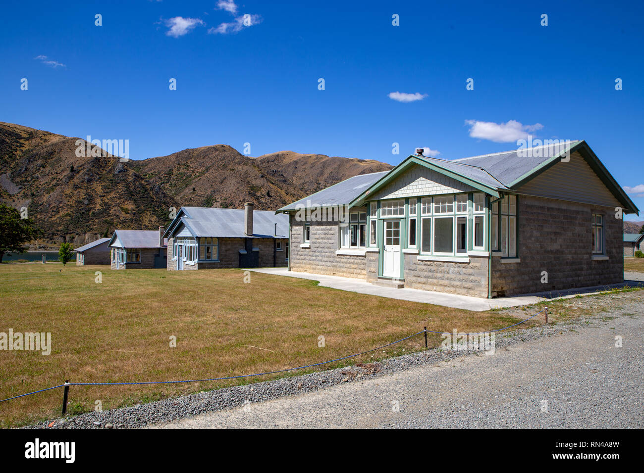 Lake waitaki village hi-res stock photography and images - Alamy