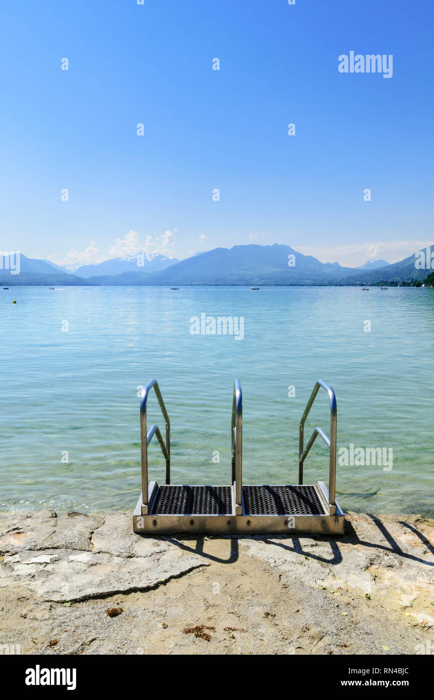 Steps into lake hi-res stock photography and images - Alamy