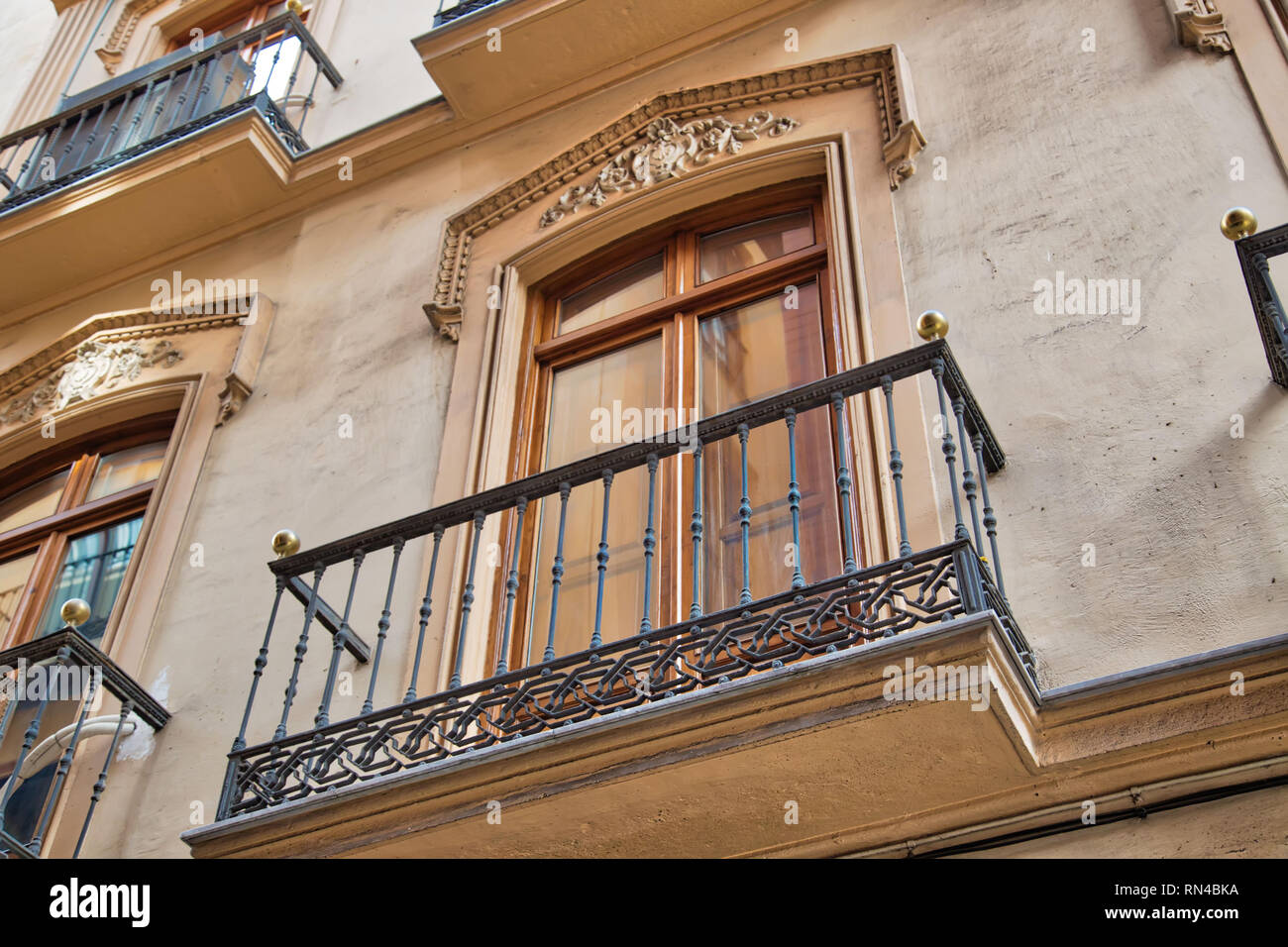 Granada streets in a historic city center Stock Photo - Alamy