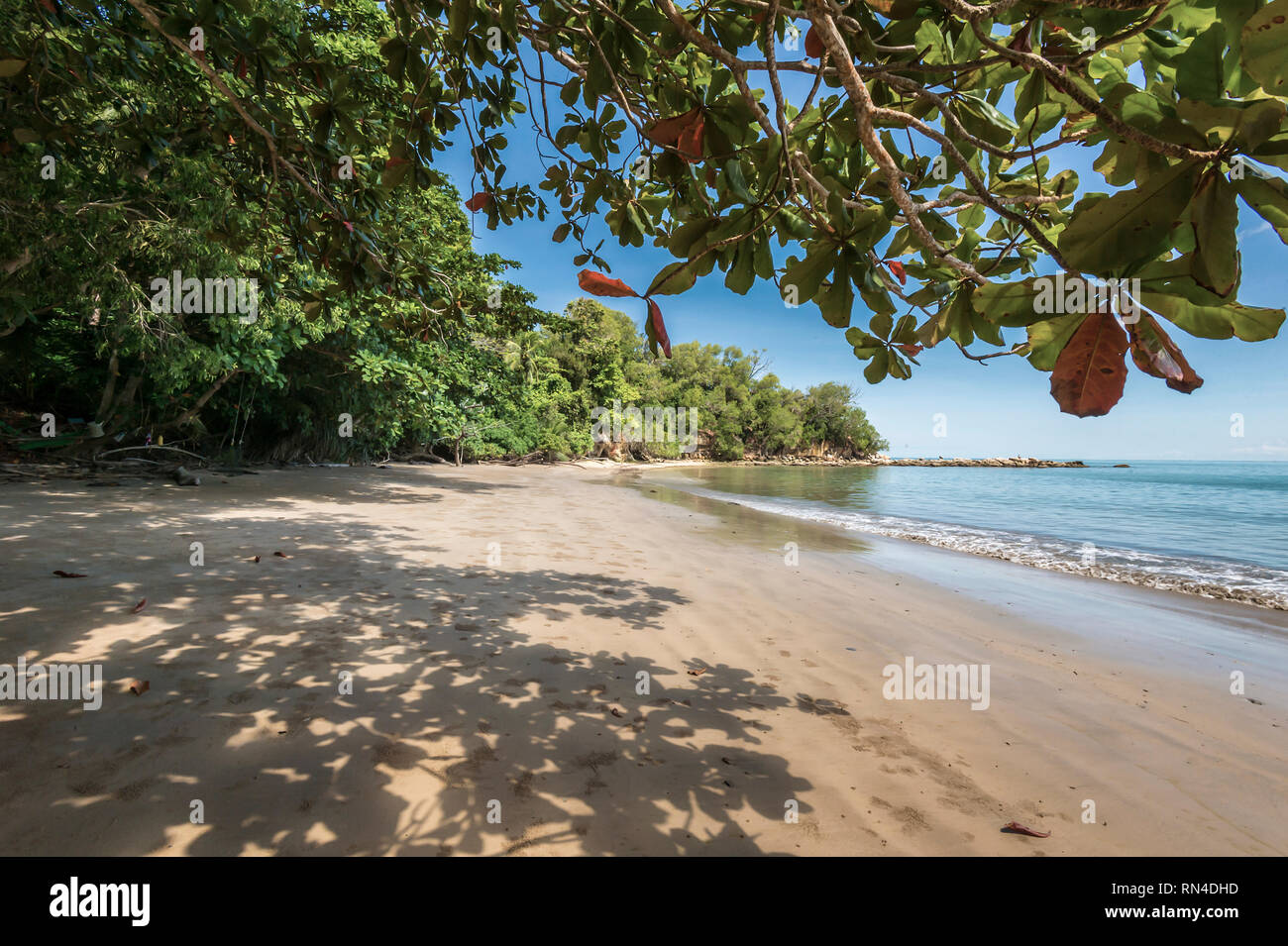 Kubung Hill at Labuan Island Stock Photo - Alamy