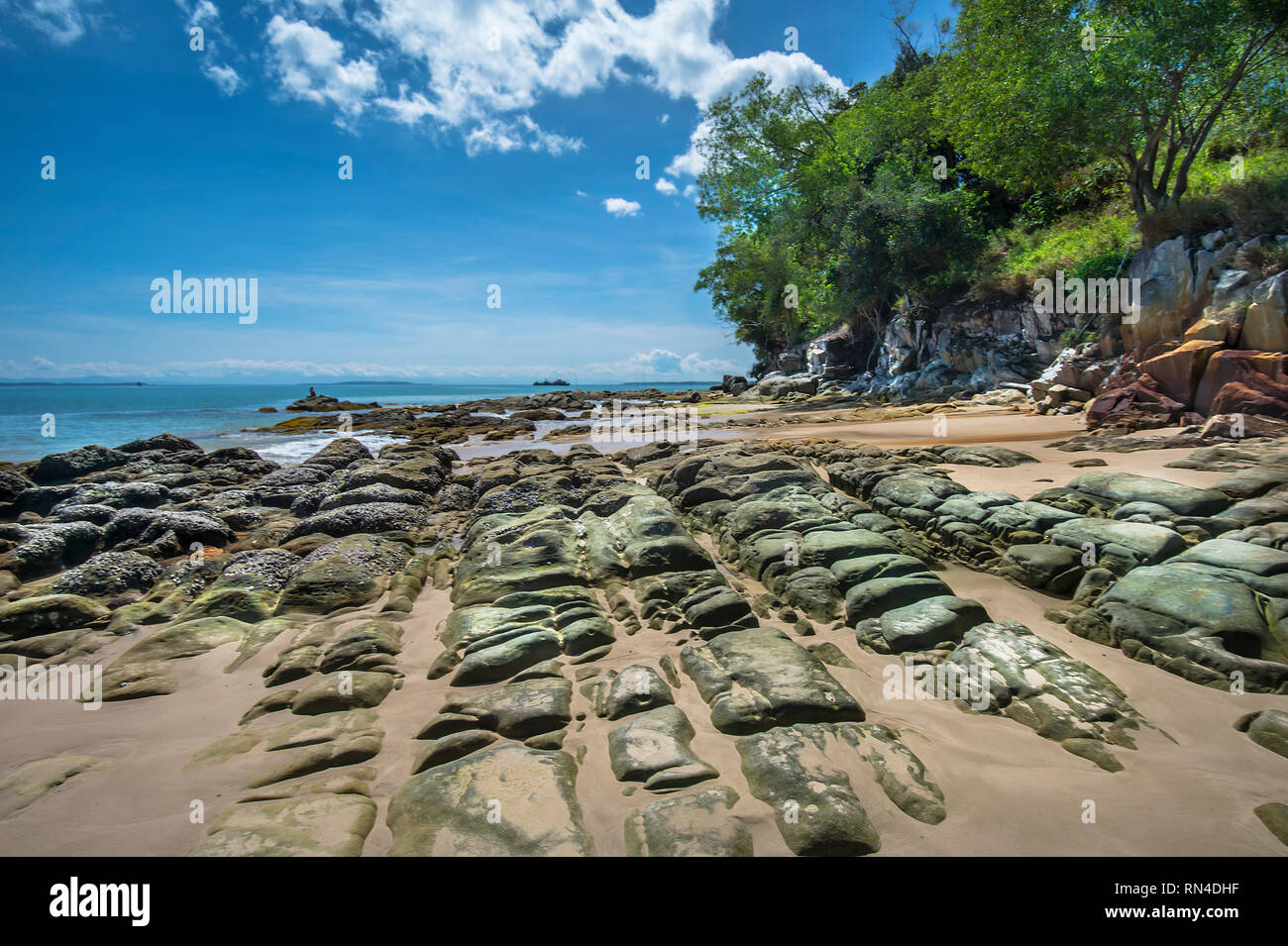 Kubung Hill at Labuan Island Stock Photo - Alamy