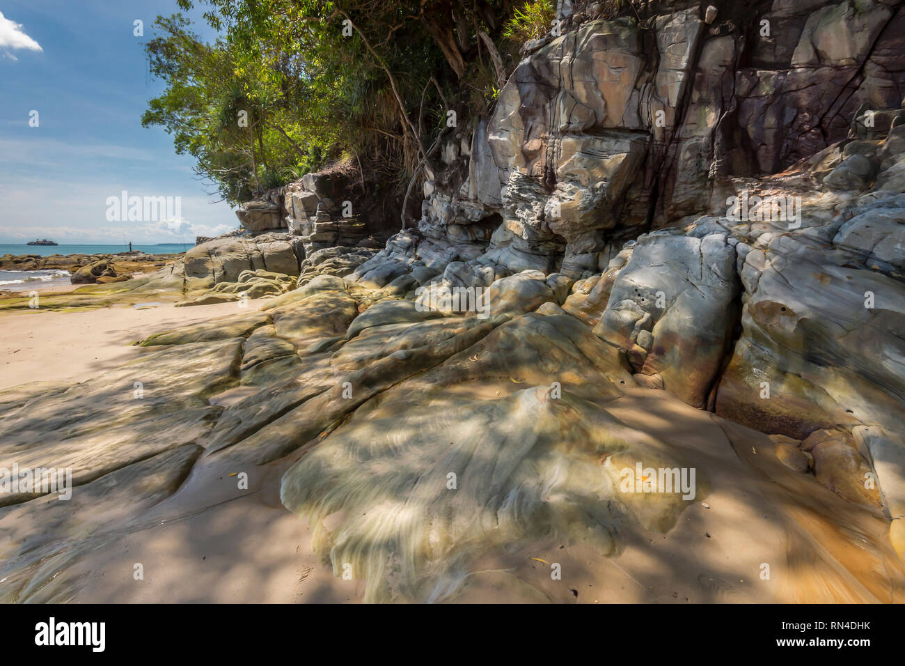 Kubung Hill at Labuan Island Stock Photo - Alamy