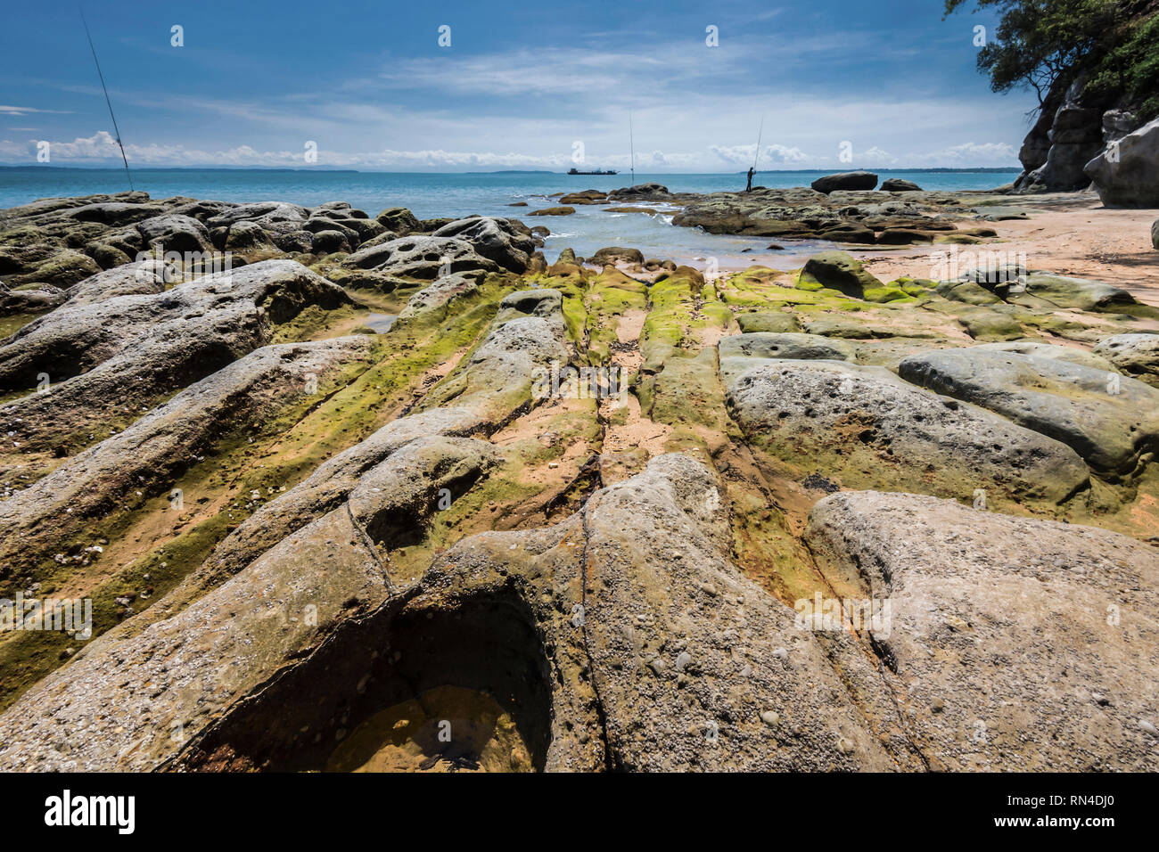 Kubung Hill at Labuan Island Stock Photo - Alamy