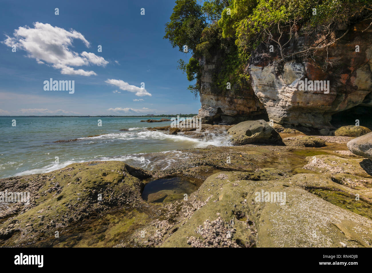 Kubung Hill at Labuan Island Stock Photo - Alamy