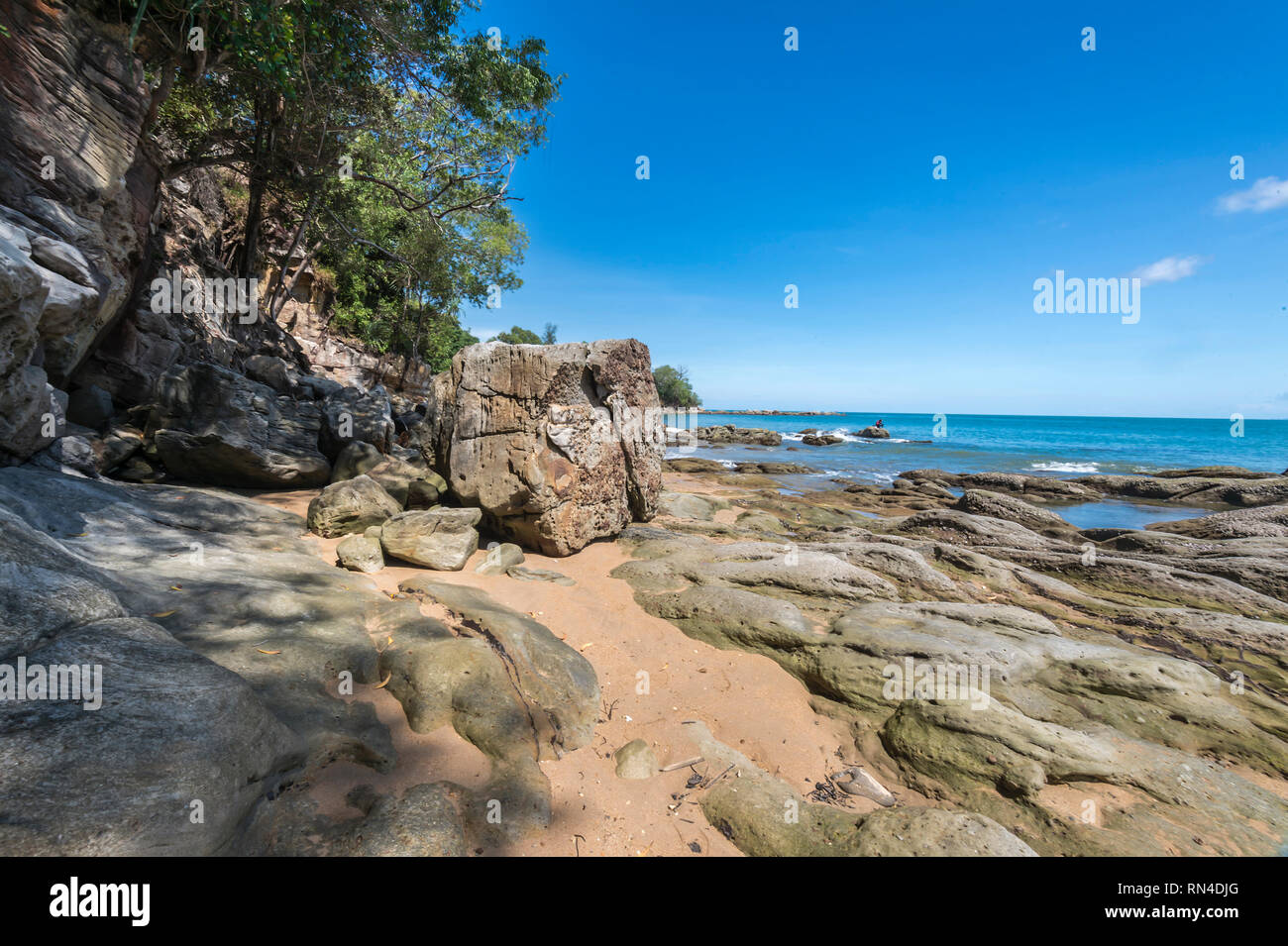 Kubung Hill at Labuan Island Stock Photo - Alamy
