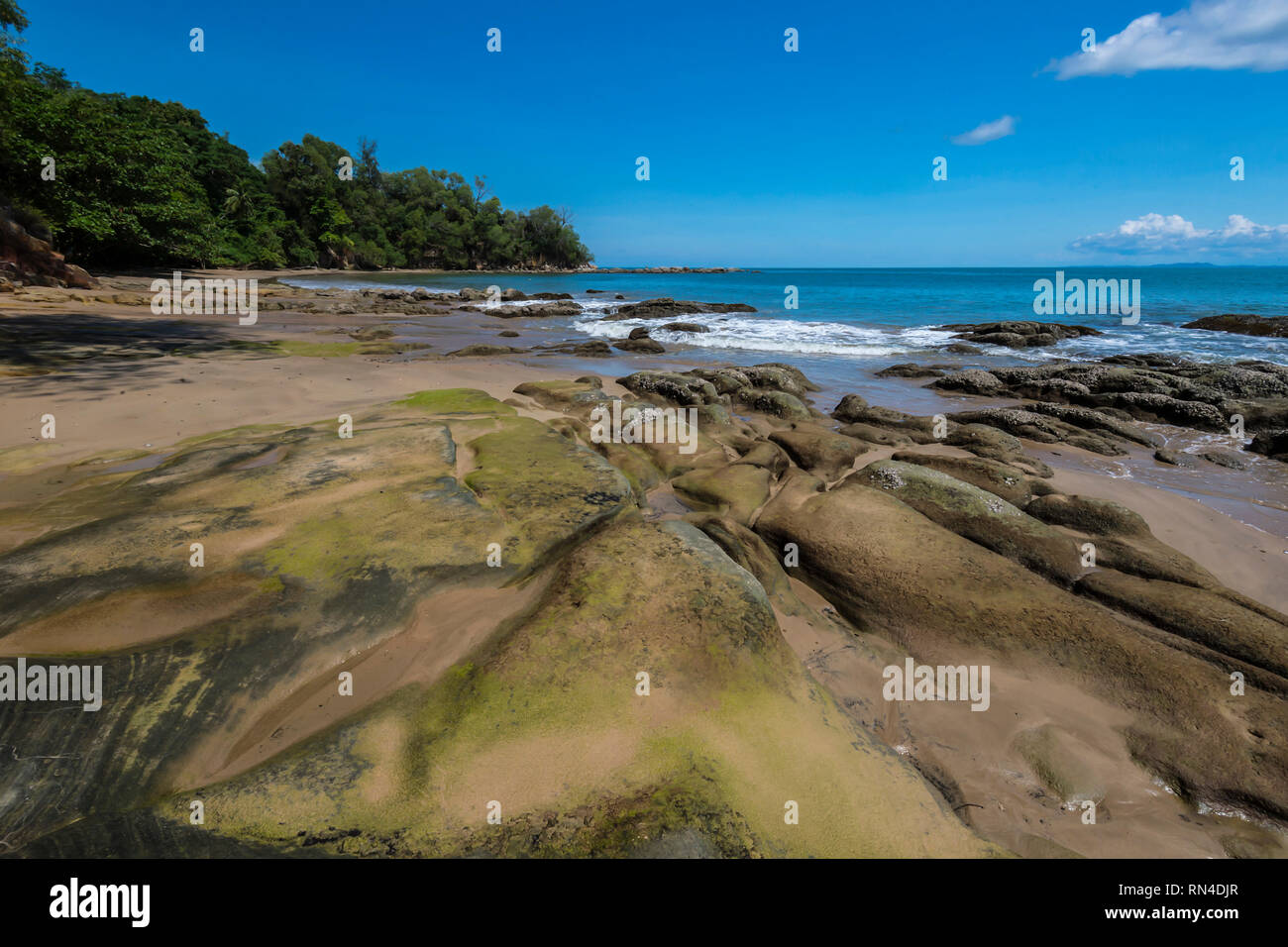 Kubung Hill at Labuan Island Stock Photo - Alamy