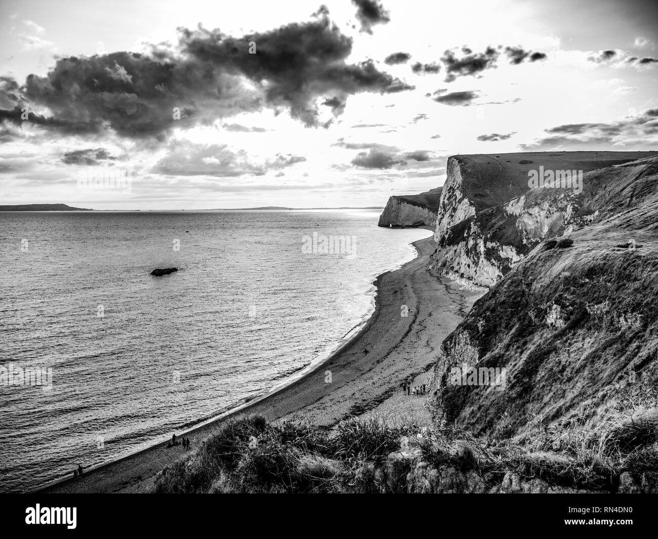 The White Cliffs of England at sunset Stock Photo - Alamy