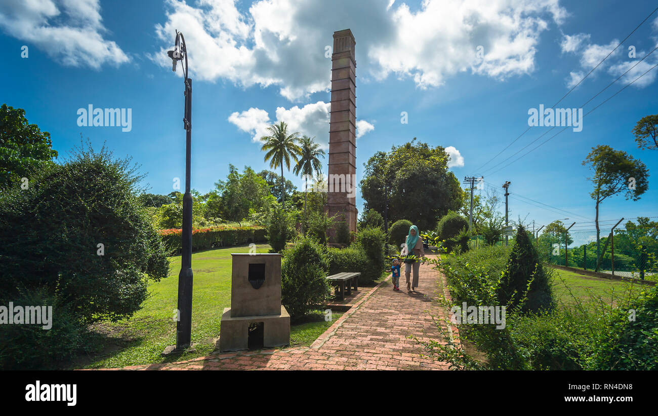 Chimney Muzeum at Labuan Island Stock Photo - Alamy