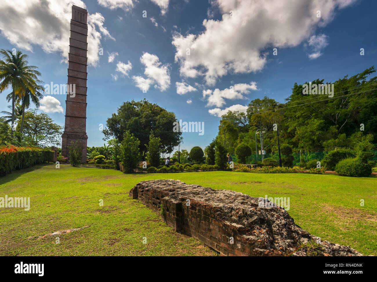 Chimney Muzeum at Labuan Island Stock Photo - Alamy