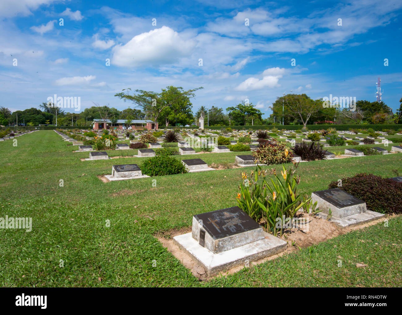 Labuan War Cemetery is a Commonwealth World War II graveyard in Labuan ...