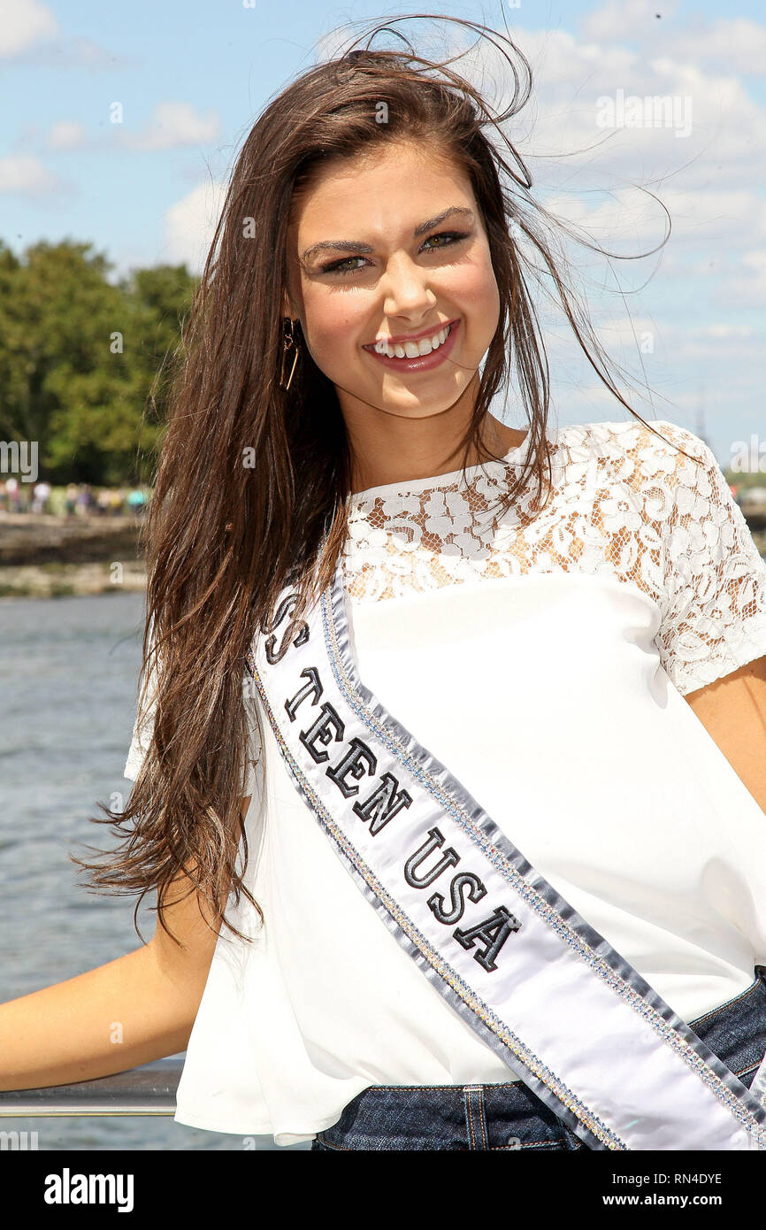 New York, USA. 27 Aug, 2015. Miss Teen USA, Katherine Haik at The ...