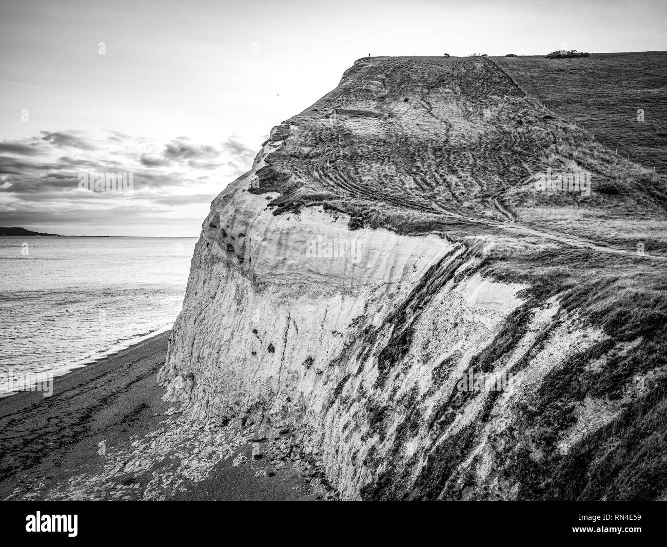 The White Cliffs of England at sunset Stock Photo - Alamy