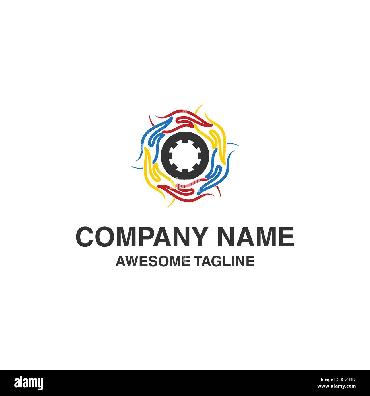 Cog logo hi-res stock photography and images - Alamy