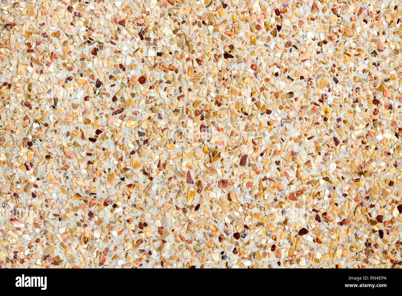 Texture of the exposed aggregate finish flooring, non slip Stock Photo ...