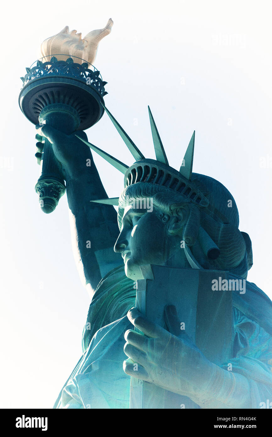 The Statue of Liberty designed by Auguste Bartholdi, was built by ...