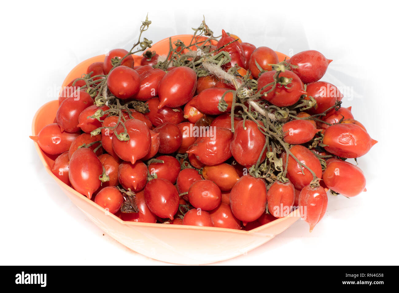 Tomatoes of Vesuvius joint in Pieennolo, Naples Stock Photo - Alamy