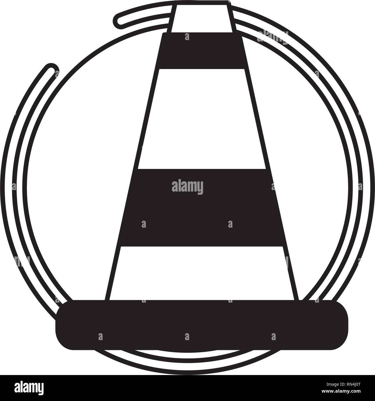 traffic construction cone Stock Vector Image & Art - Alamy