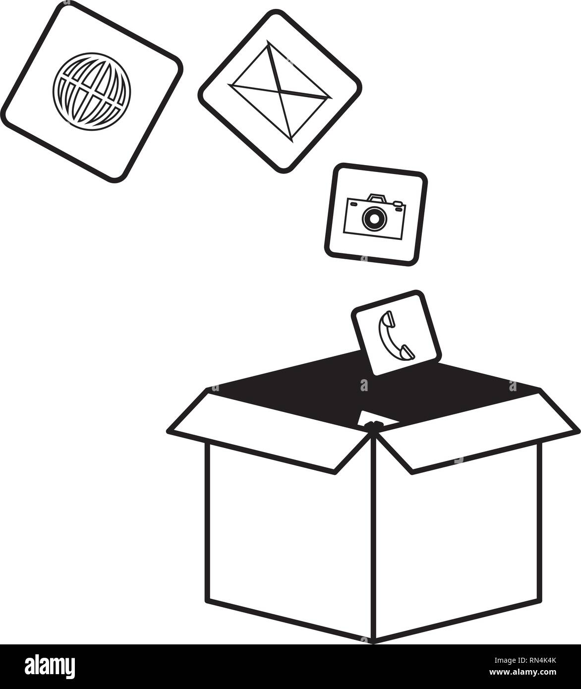 Broken pallet Stock Vector Images - Alamy