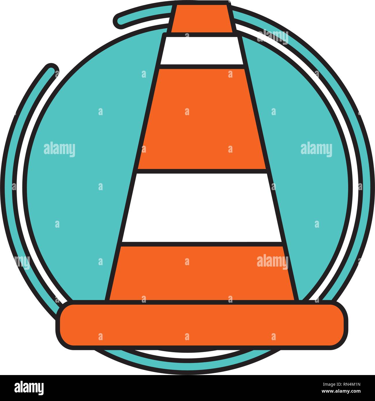 traffic construction cone Stock Vector Image & Art - Alamy