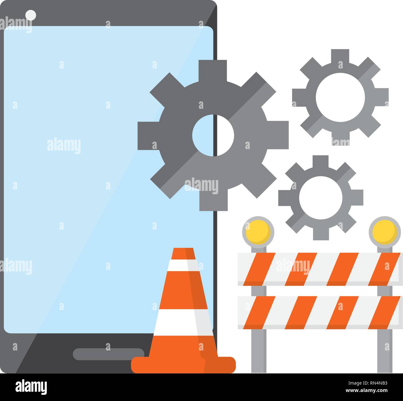 mobile app development Stock Vector Image & Art - Alamy