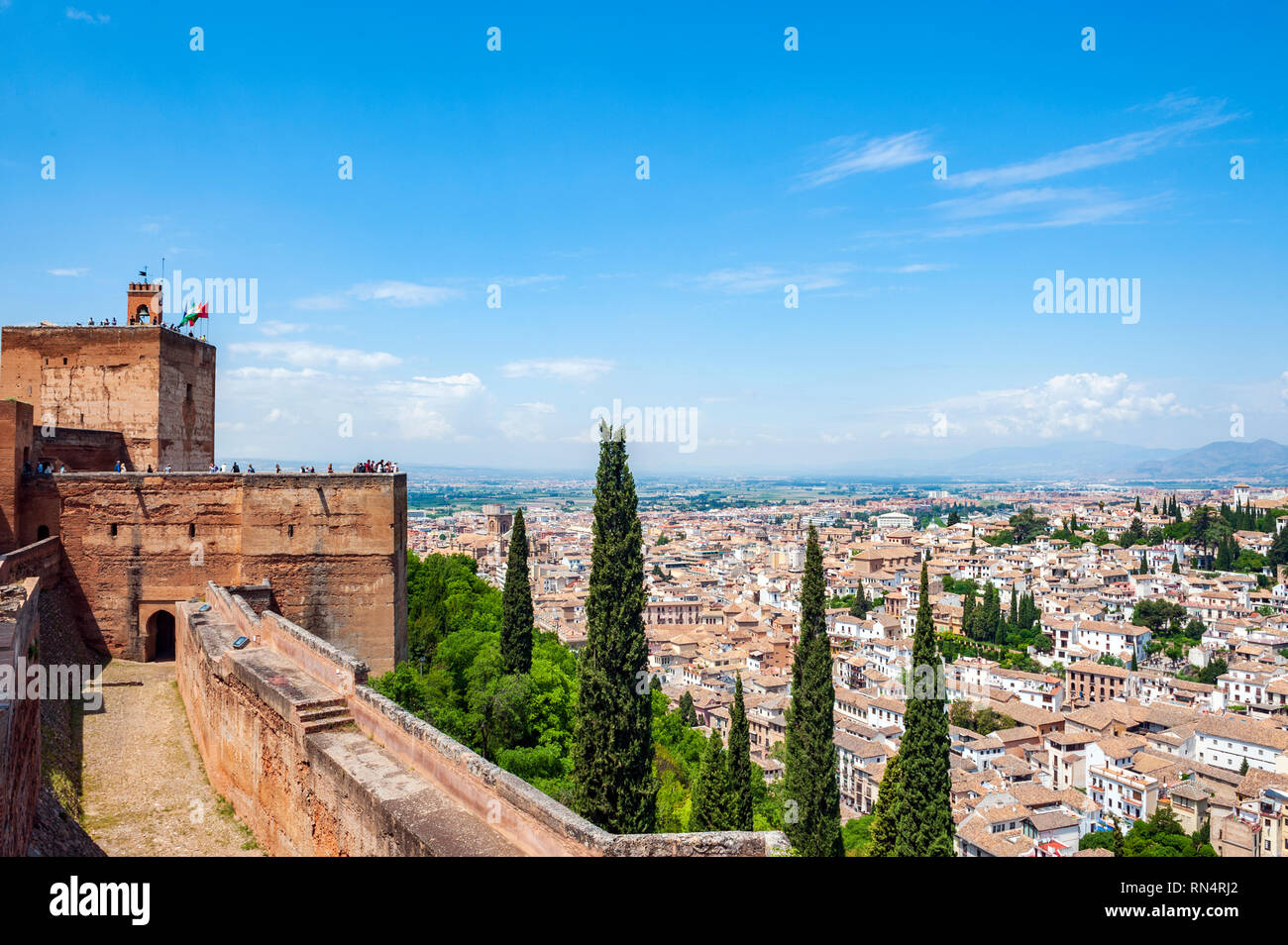Castle built on a roman fort hi-res stock photography and images - Alamy