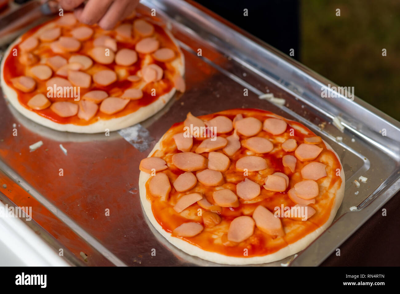 Pizza crust hi-res stock photography and images - Alamy