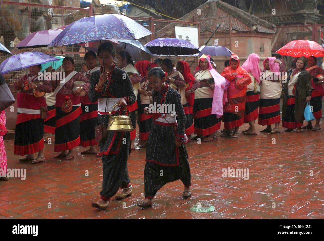 Nepal kathmandu bhimsen god business hi-res stock photography and ...