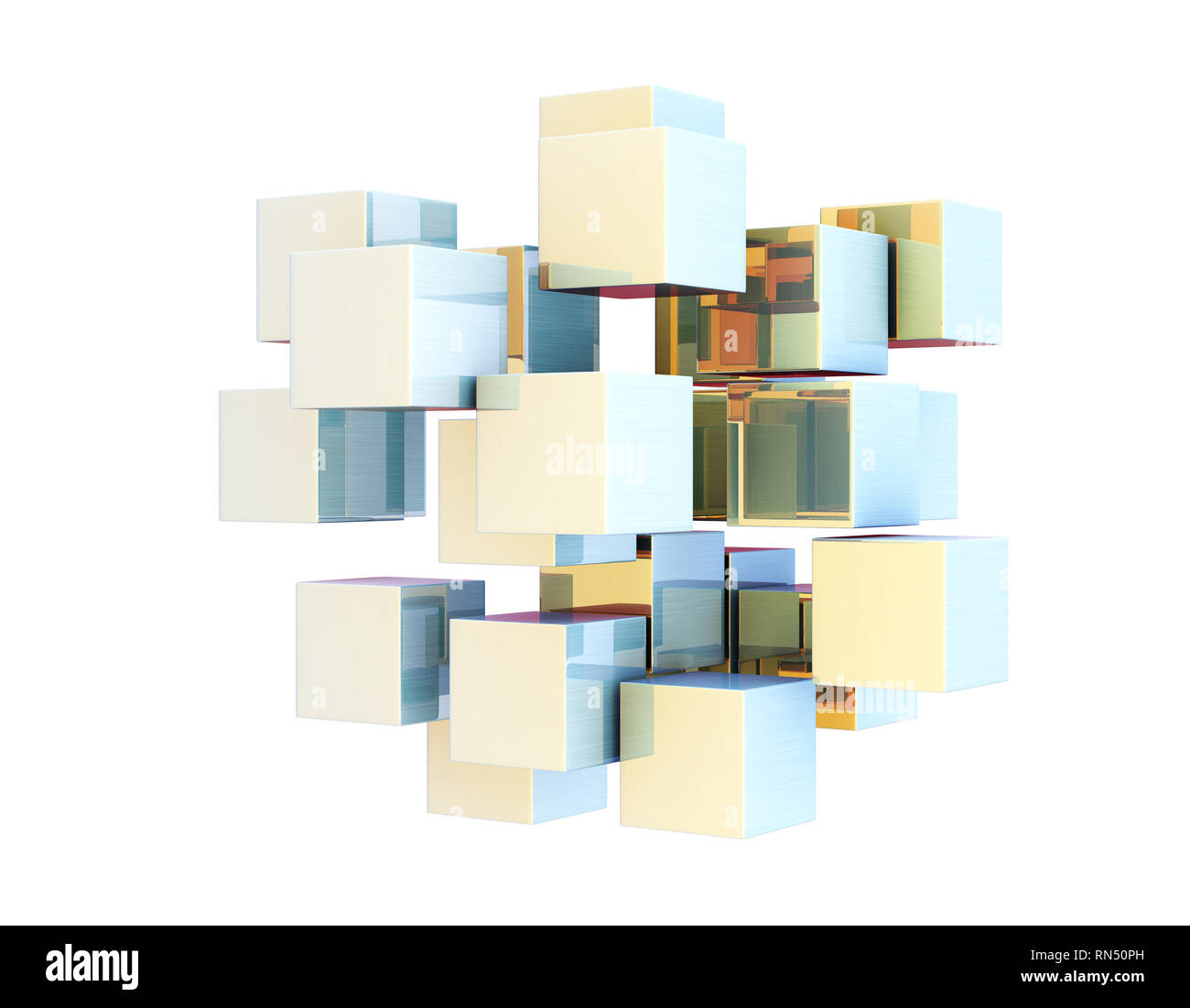 Cube satellite Cut Out Stock Images & Pictures - Alamy
