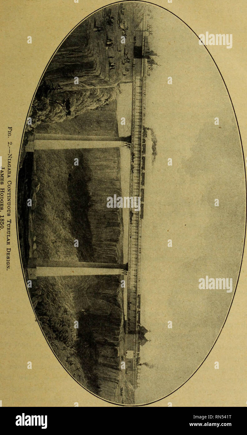 "Revision of the Niagara Railway Arch Bridge" (1920 Stock Photo - Alamy