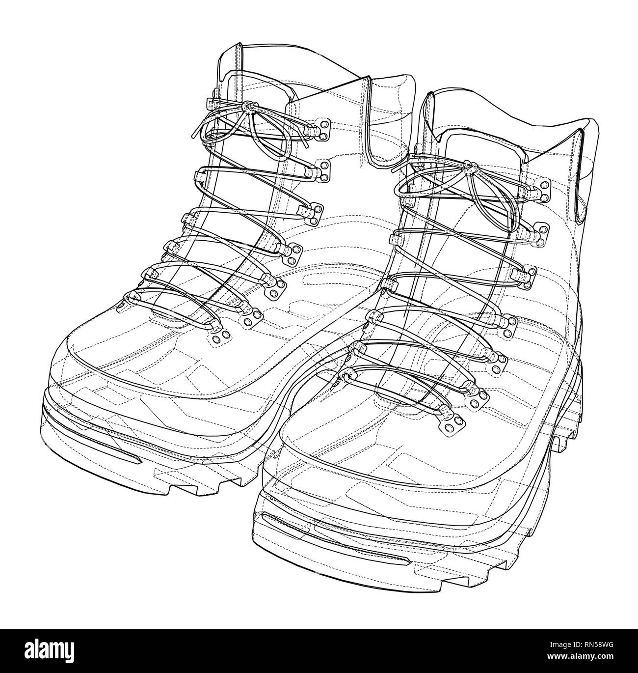 Mens feet Stock Vector Images - Alamy