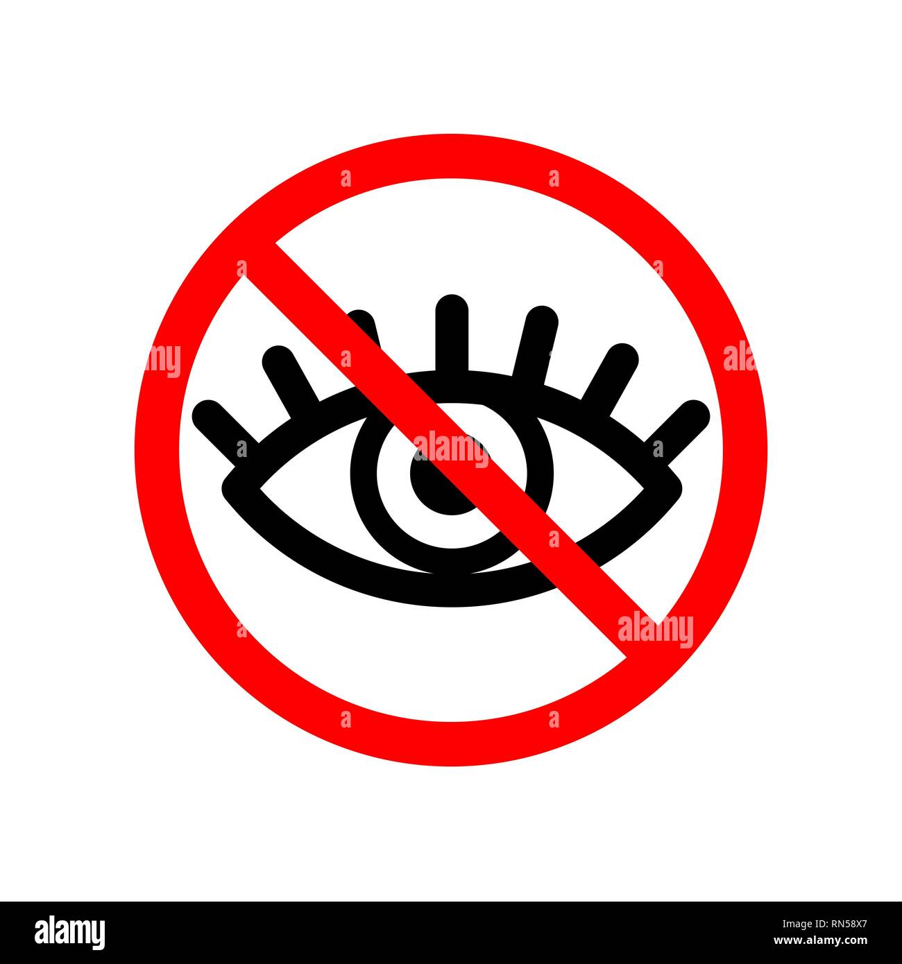 Private Eyes Stock Vector Images - Alamy