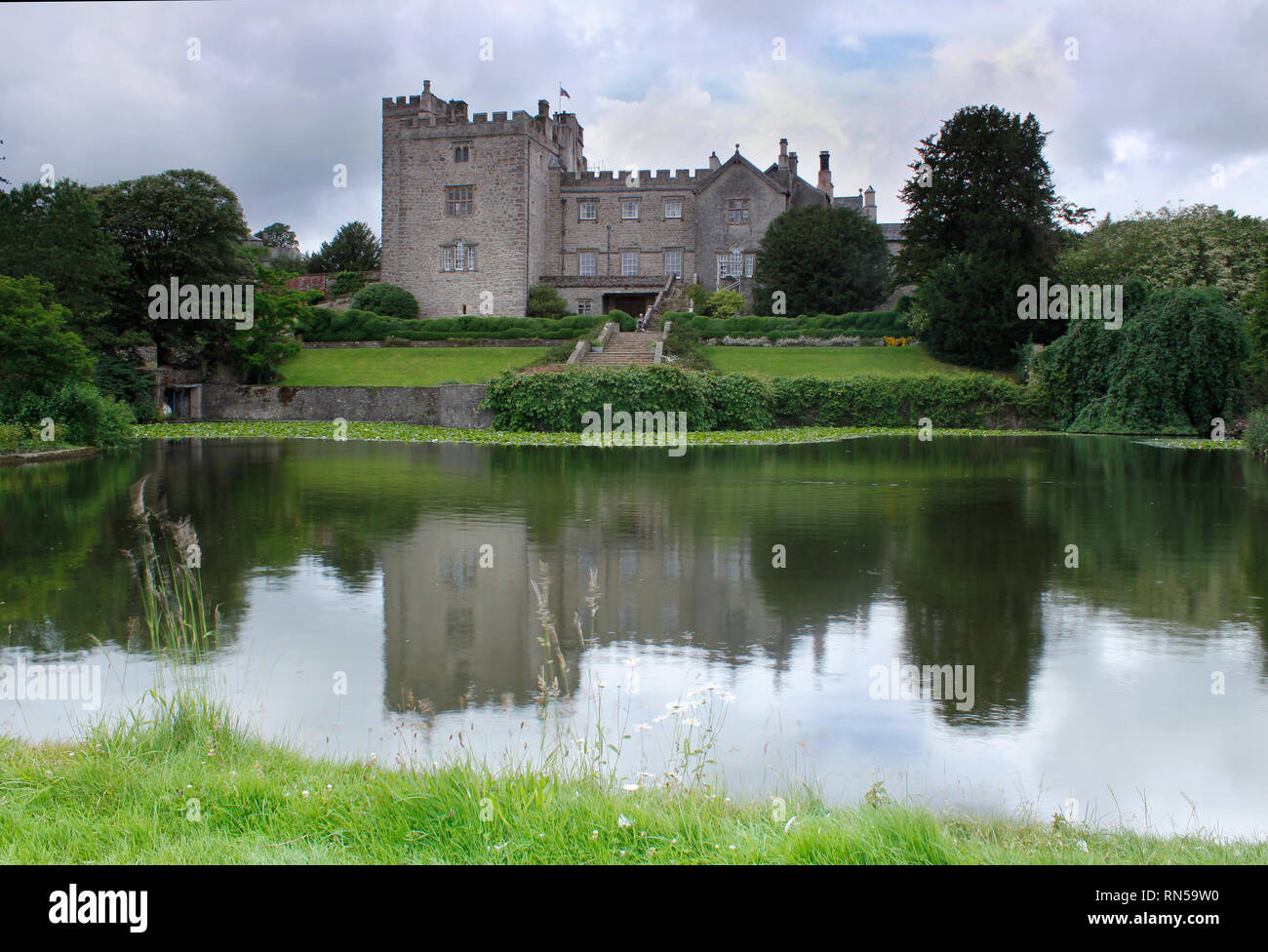 Sizergh Castle, Cumbria, England, United Kingdom Stock Photo - Alamy