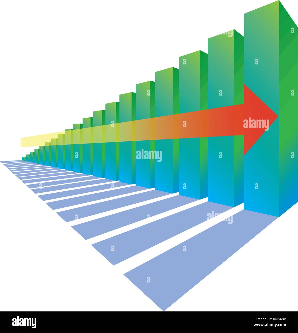3d bar graph Stock Vector Images - Alamy