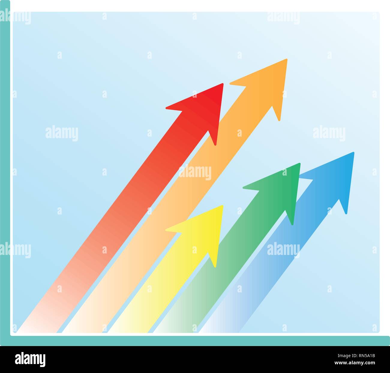 Business growth chart hi-res stock photography and images - Alamy