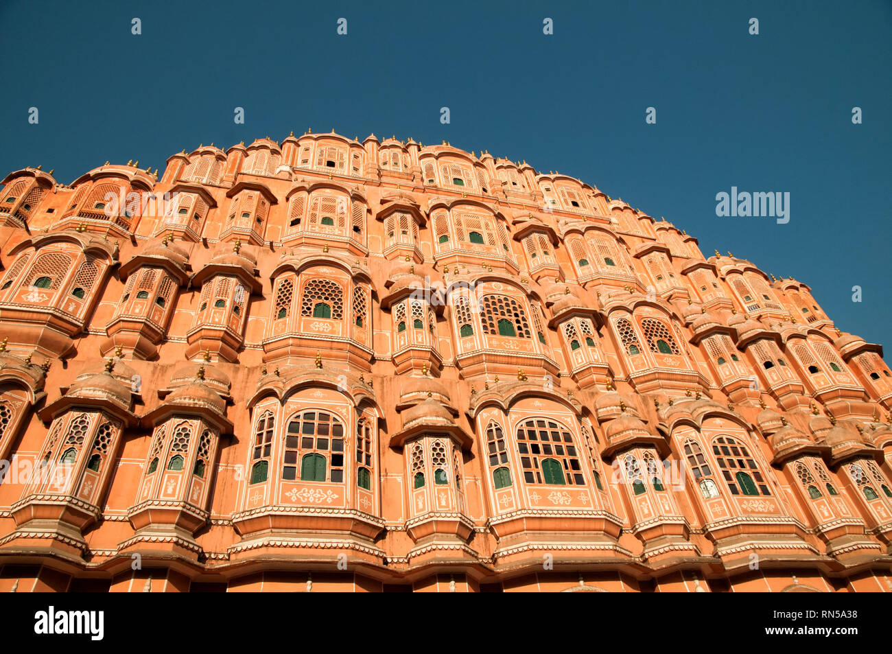 Hawa Mahal, the palace of winds is an iconic building in Jaipur, India ...