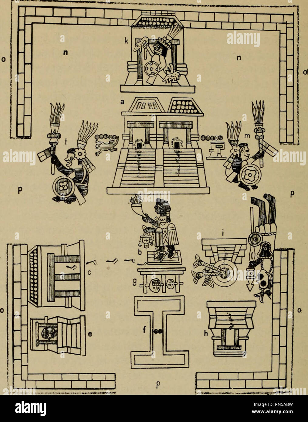 Teocalli temple hi-res stock photography and images - Alamy