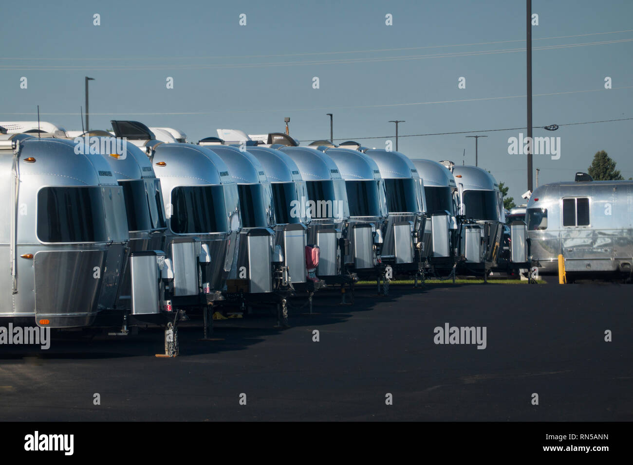 Airstream factory service center Jackson Center Ohio Stock Photo - Alamy