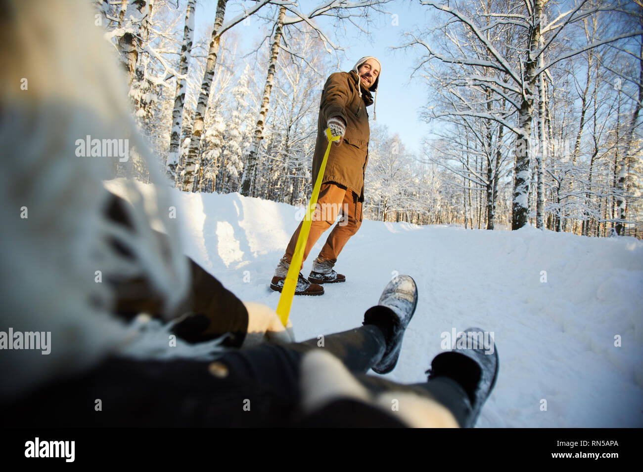 Tugging hi-res stock photography and images - Alamy