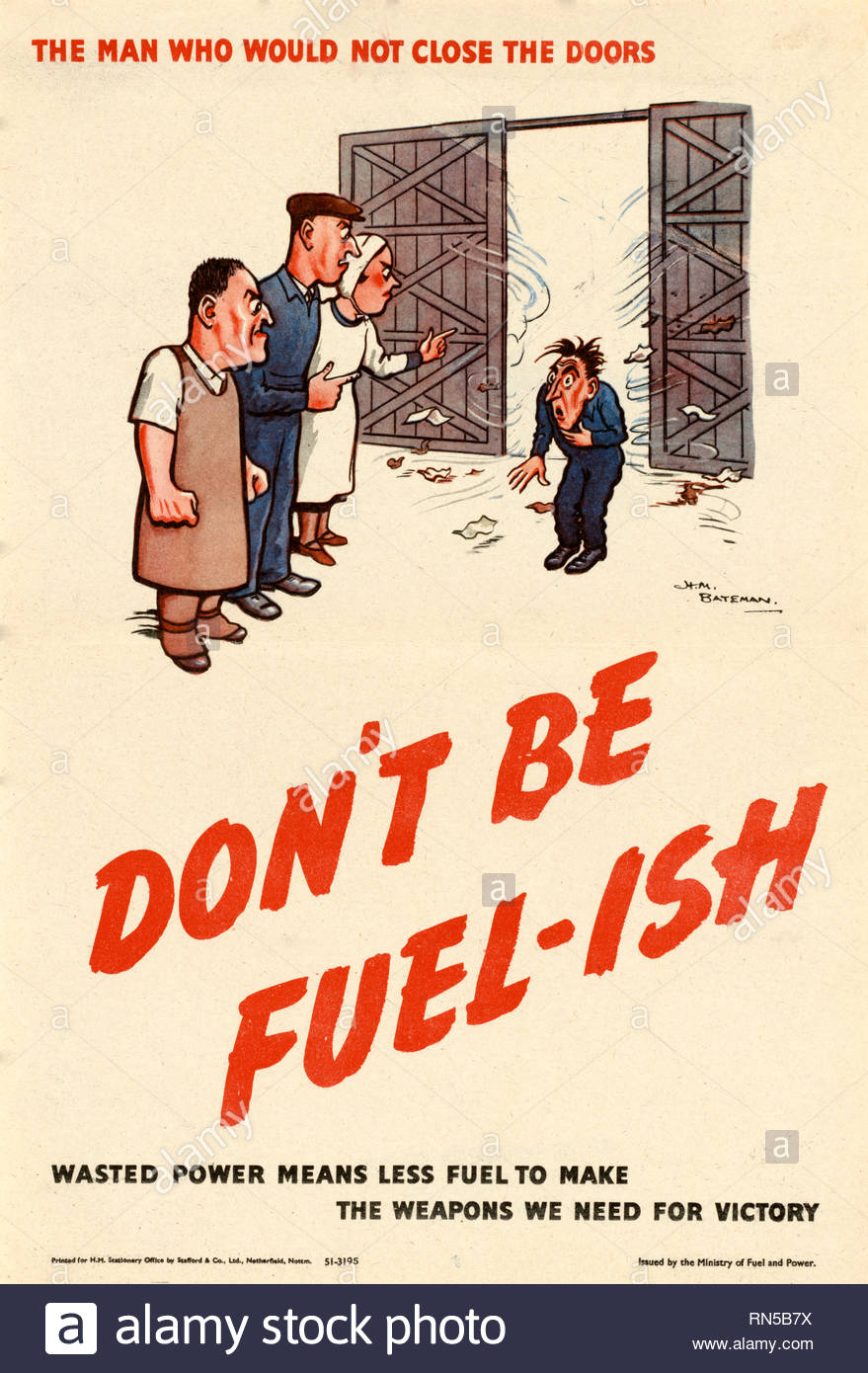Ww2 british uk propaganda vintage world war two poster hi-res stock ...