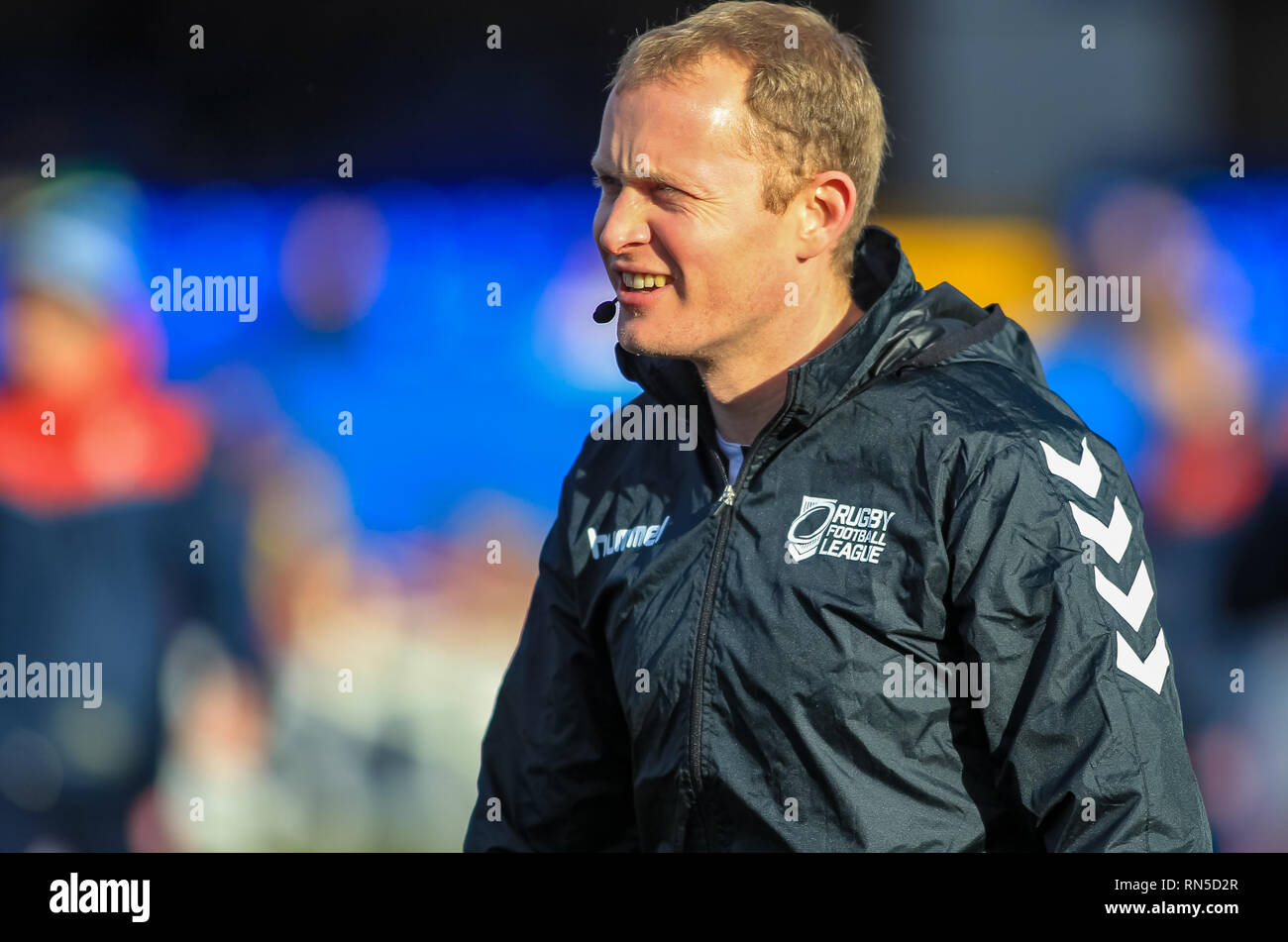 10th February 2019 , Mobile Rocket stadium; Belle Vue, Wakefield ...