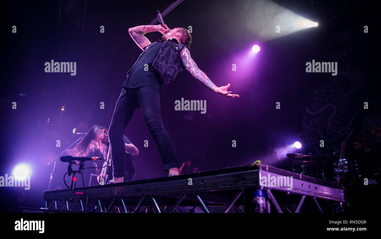 Bury tomorrow singer hi-res stock photography and images - Alamy