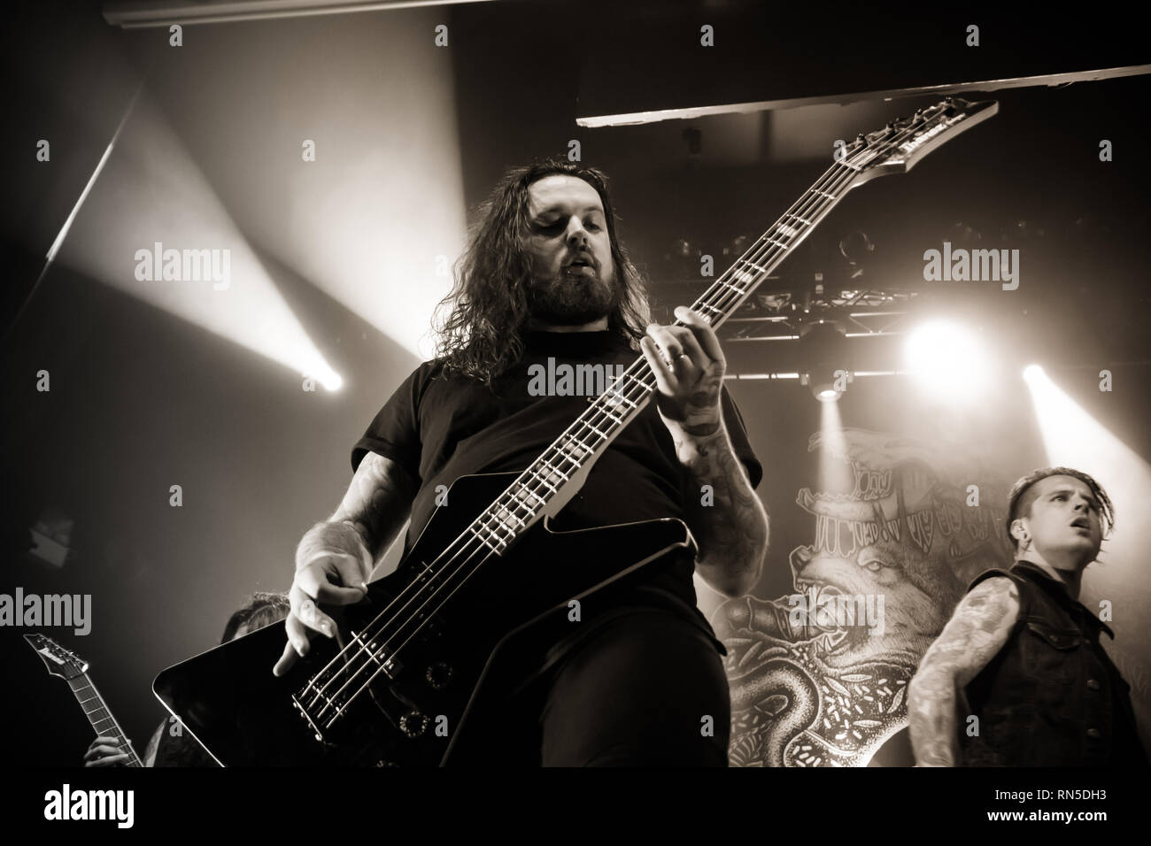 Bury tomorrow singer hi-res stock photography and images - Alamy